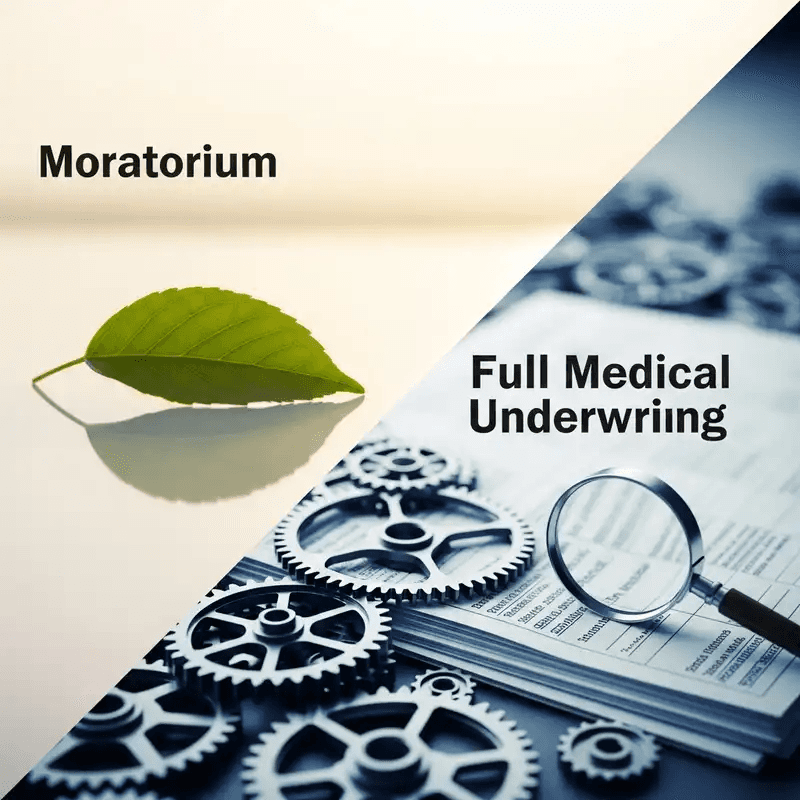 Moratorium vs. Full Medical Underwriting: Choosing the...